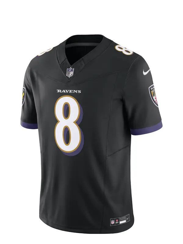 Nike Lamar Jackson Baltimore Ravens Dri-fit Nfl Limited Football Jersey - Black
