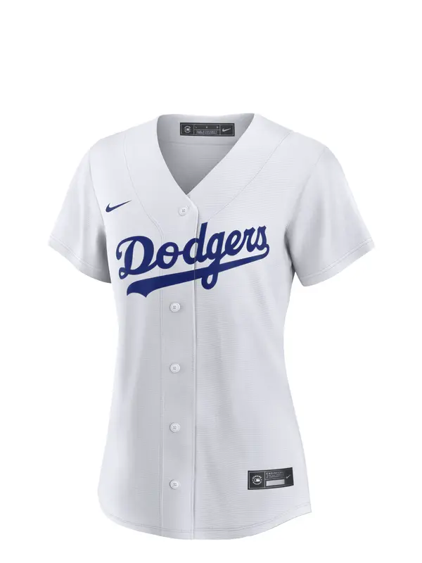 Nike Los Angeles Dodgers Mlb Replica Jersey - White