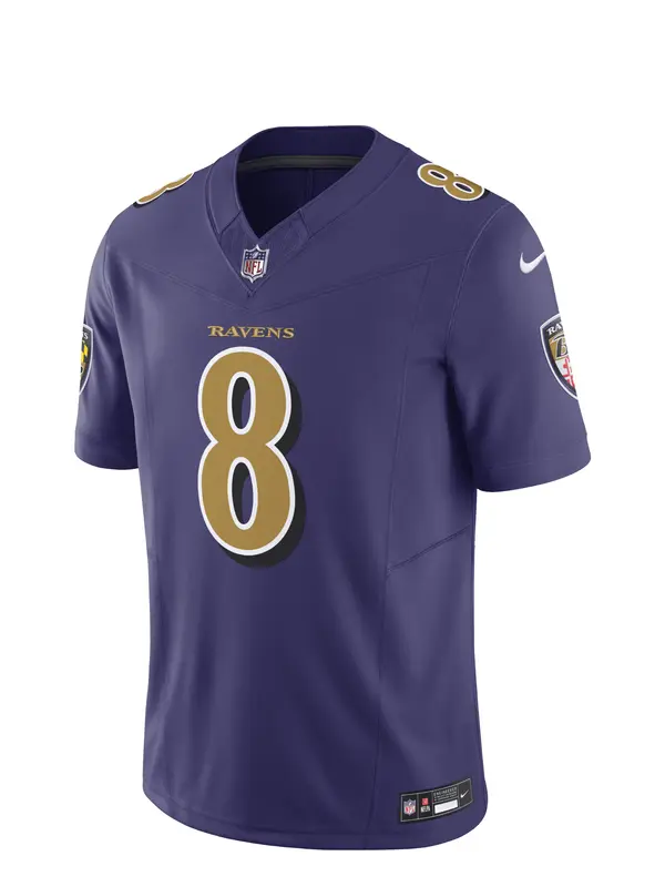 Nike Lamar Jackson Baltimore Ravens Dri-fit Nfl Limited Football Jersey - Purple