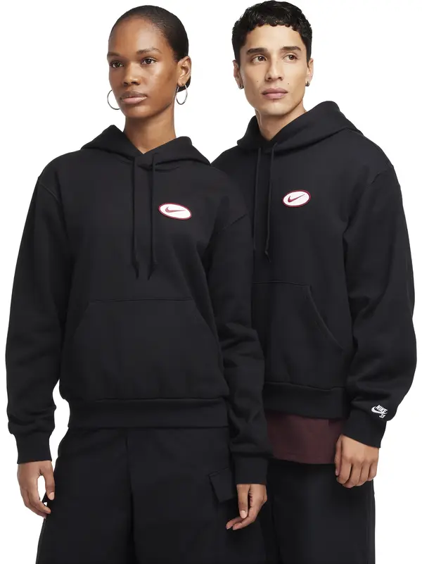 Nike Skate Fleece Hoodie - Black