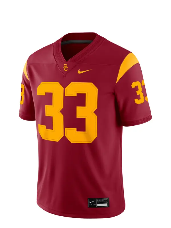 Nike Usc Trojans Dri-fit College Game Jersey - Red