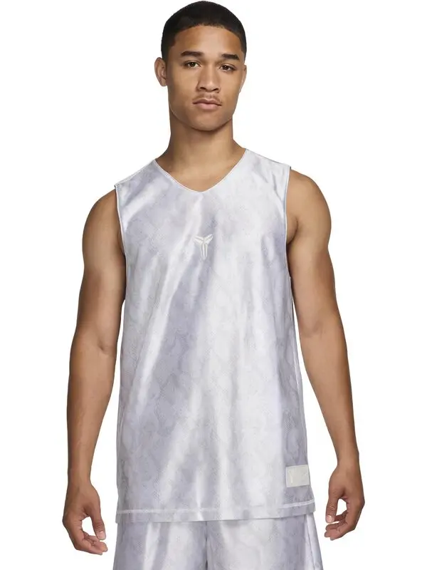 Nike Kobe Dri-fit Standard Issue Reversible Basketball Jersey - White