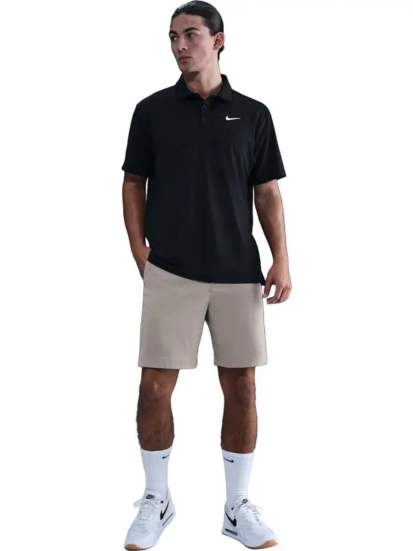 Nike Tour Dri-fit Solid Golf Polo - Black