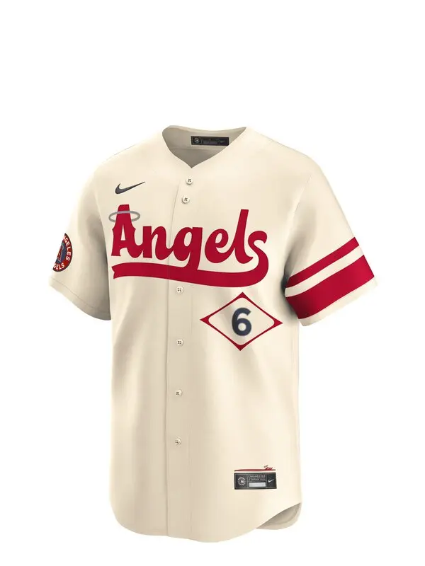 Nike Anthony Rendon Los Angeles Angels City Connect Dri-fit Adv Mlb Limited Jersey - Brown
