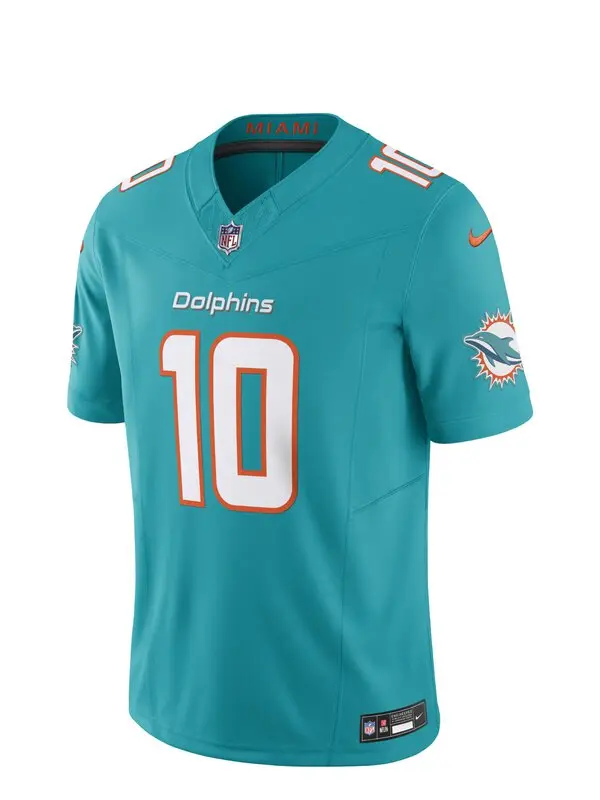 Nike Tyreek Hill Miami Dolphins Dri-fit Nfl Limited Football Jersey - Blue