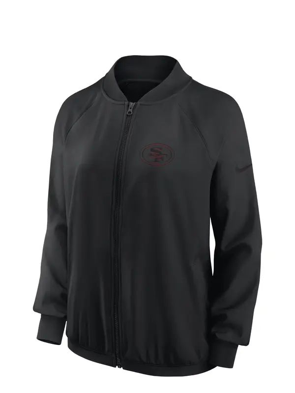 Nike San Francisco 49ers Dri-fit Nfl Full-zip Jacket - Black