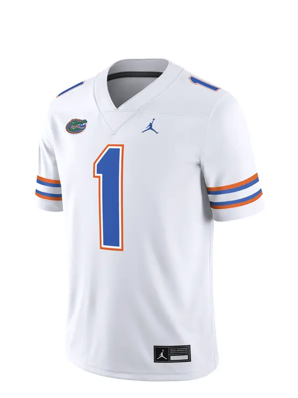 JORDAN Florida Gators Dri-fit College Game Jersey - White