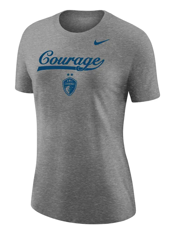 Nike North Carolina Courage Soccer Varsity T-shirt - Grey