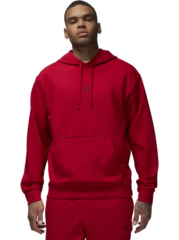 JORDAN Sport Crossover Dri-fit Pullover Hoodie - Red