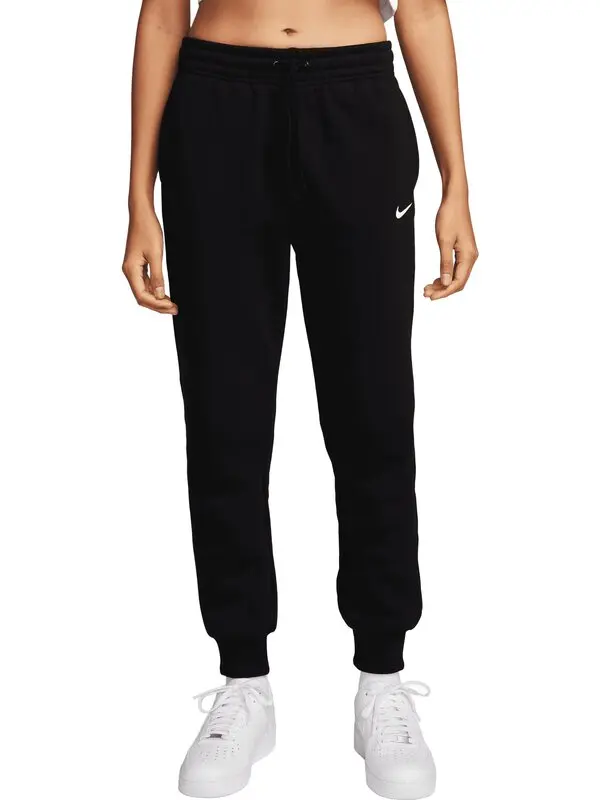 Nike Sportswear Phoenix Fleece Mid-rise Sweatpants - Black