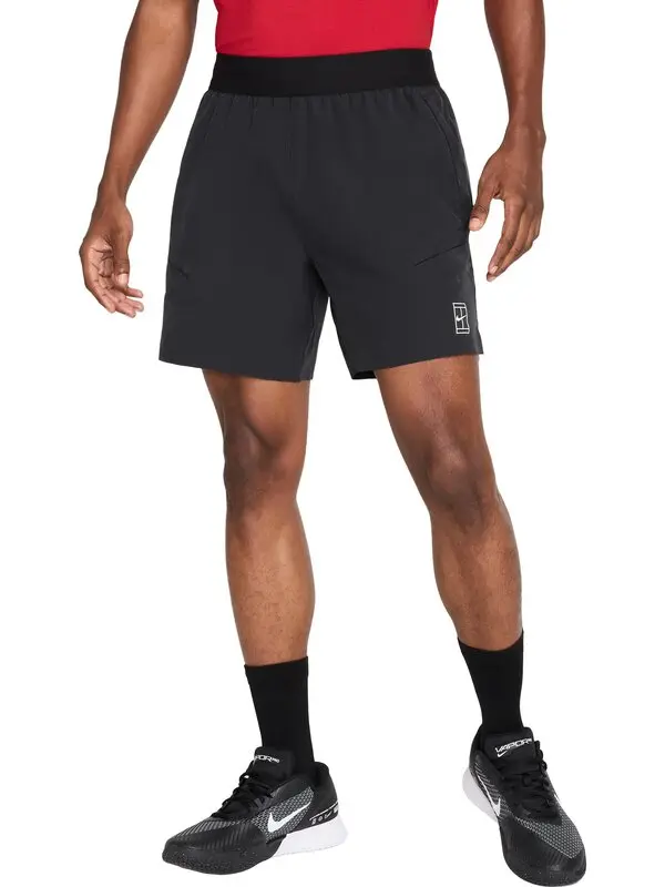 Nike Court Advantage Dri-fit 6" Tennis Shorts - Black