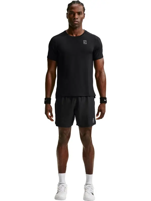 Nike Court Advantage Dri-fit 6" Tennis Shorts - Black