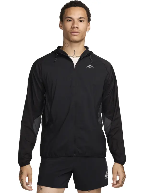 Nike Trail Aireez Running Jacket - Black