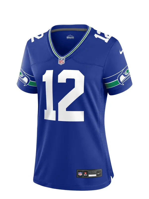 Nike 12th Fan Seattle Seahawks Nfl Game Football Jersey - Blue