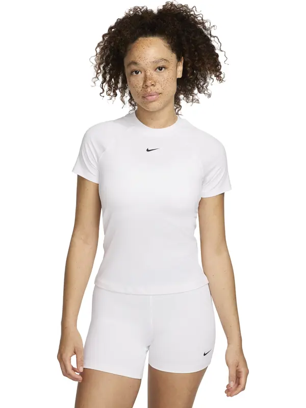 Nike Pro Dri-fit Short-sleeve Top - White