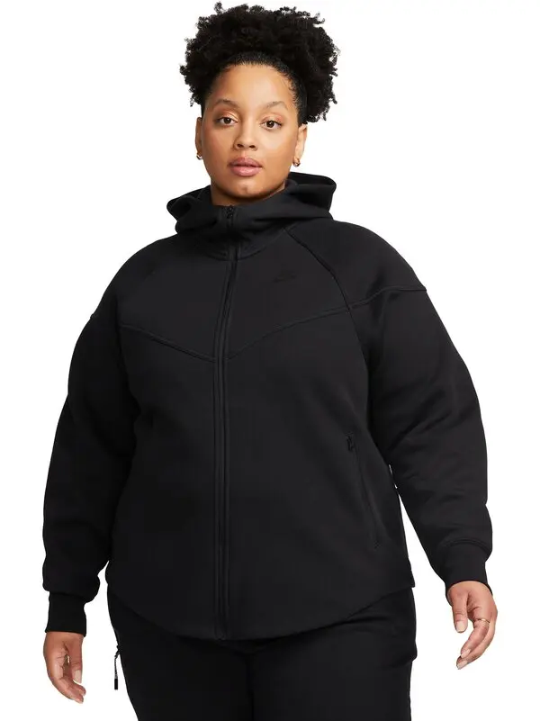 Nike Sportswear Tech Fleece Windrunner Full-zip Hoodie - Black
