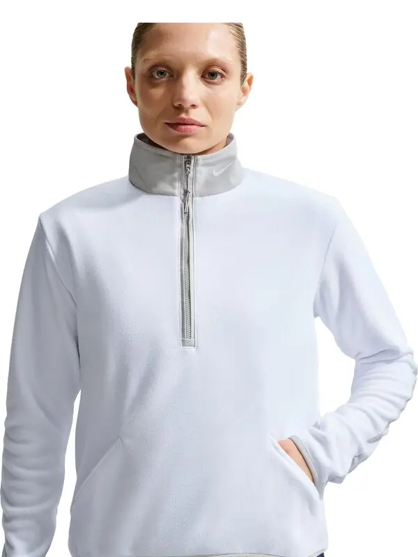 Nike Therma-fit Victory Long-sleeve 1/2-zip Golf Top - White