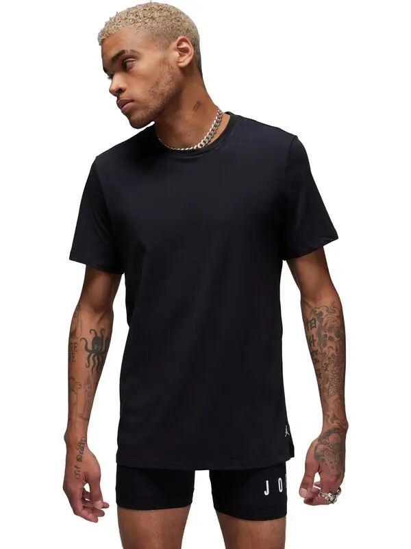 JORDAN Flight Base T-shirts - Black