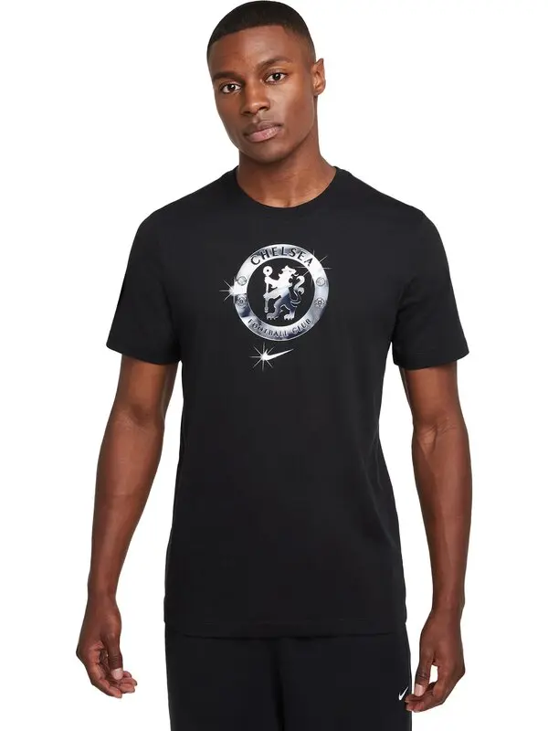 Nike Chelsea Fc Soccer T-shirt - Black