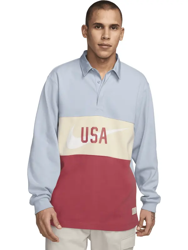 Nike Usa Rugby Top - Blue