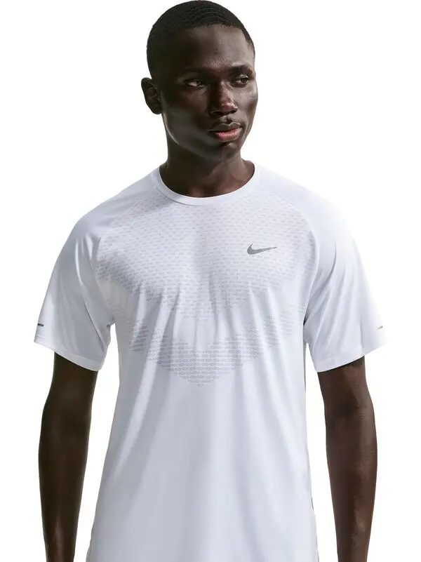Nike Stride Dri-fit Adv Short-sleeve Running Top - White