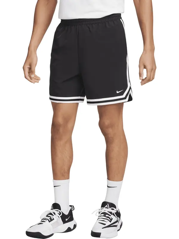 Nike Dri-fit 6" Uv Woven Basketball Shorts - Black