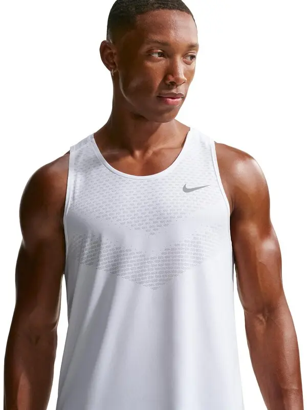 Nike Stride Dri-fit Adv Running Tank Top - White