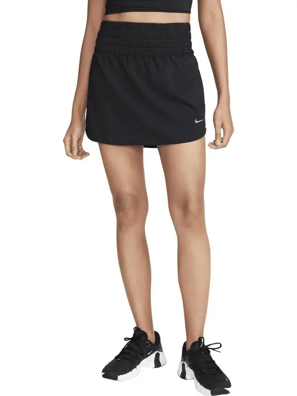 Nike One Dri-fit Ultra High-waisted Skort - Black