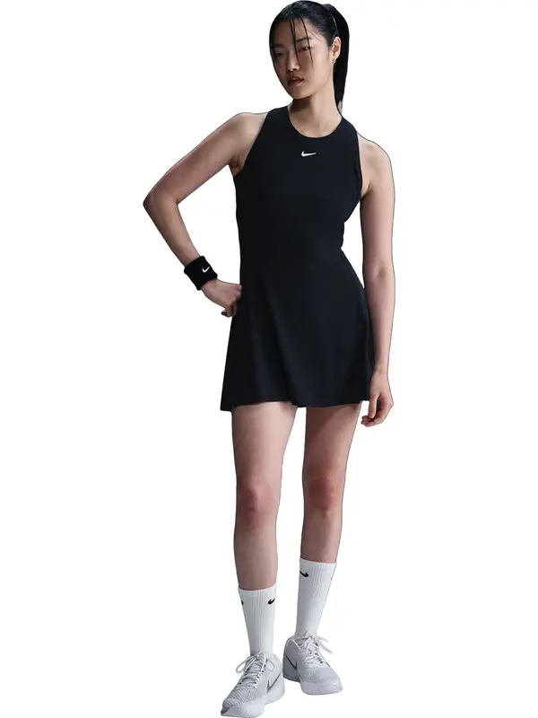Nike Victory Dri-fit Tennis Dress - Black