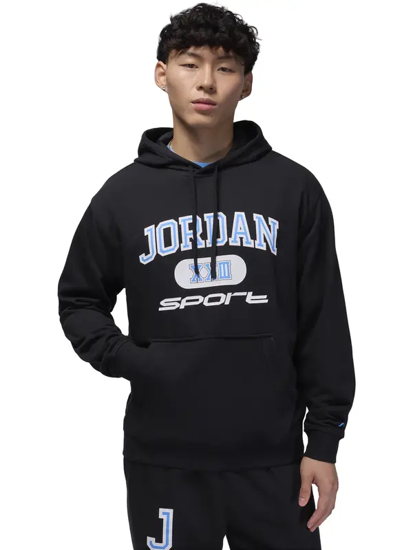 JORDAN Sport Crossover Dri-fit Pullover Hoodie - Black