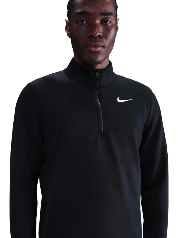 Nike Victory Dri-fit 1/2-zip Golf Top - Black