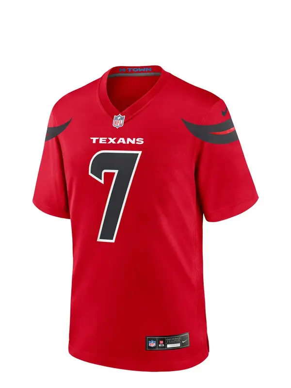 Nike C.j. Stroud Houston Texans Nfl Game Football Jersey - Red