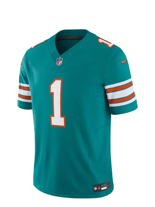 Nike Tua Tagovailoa Miami Dolphins Dri-fit Nfl Limited Football Jersey - Blue