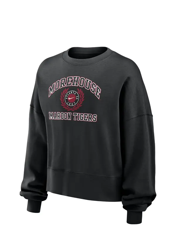 Nike Morehouse College Crew-neck Sweatshirt - Black