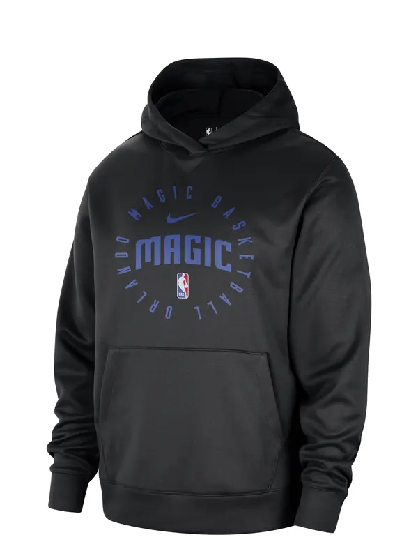Nike Orlando Magic Spotlight Dri-fit Nba Pullover Hoodie - Black