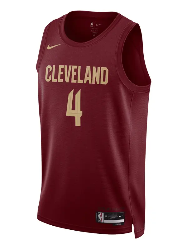 Nike Cleveland Cavaliers Icon Edition Dri-fit Nba Swingman Jersey - Red