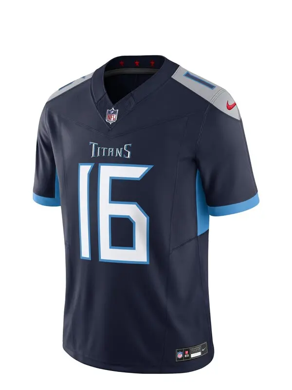Nike Treylon Burks Tennessee Titans Nfl Limited Football Jersey - Blue