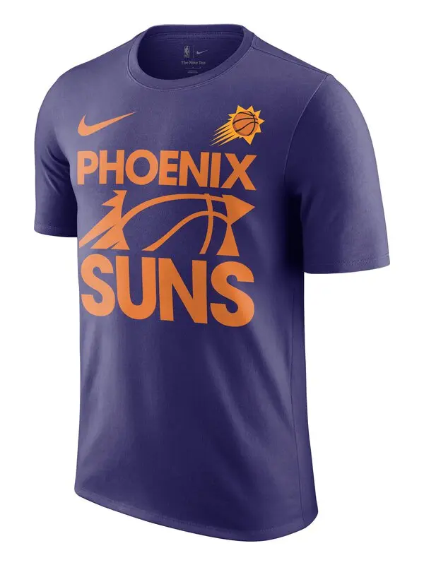 Nike Phoenix Suns Courtside Nba T-shirt - Purple