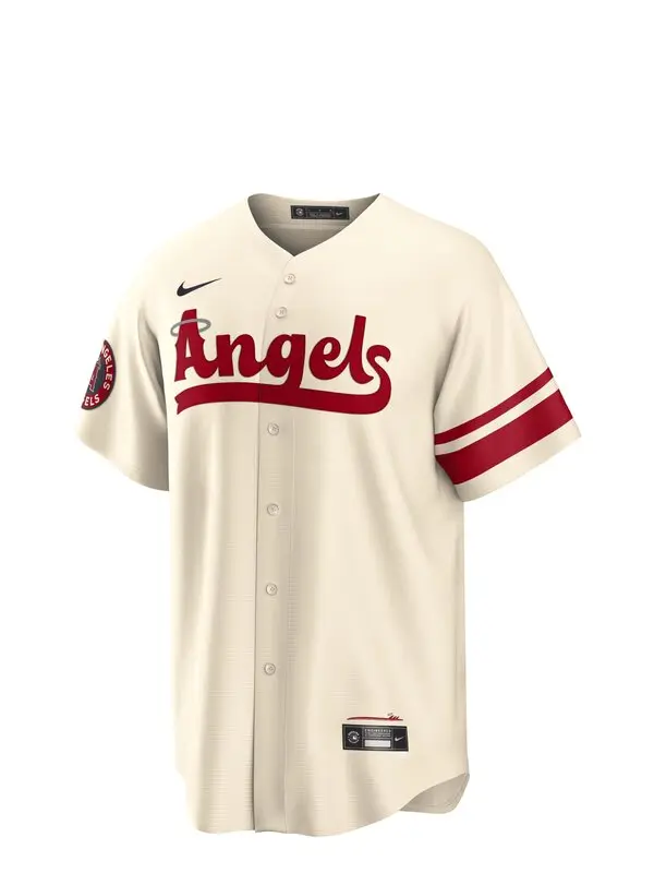 Nike Mlb Los Angeles Angels City Connect Replica Baseball Jersey - Brown
