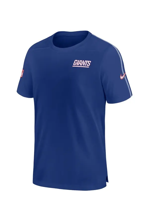Nike New York Giants Sideline Coach Dri-fit Nfl Top - Blue