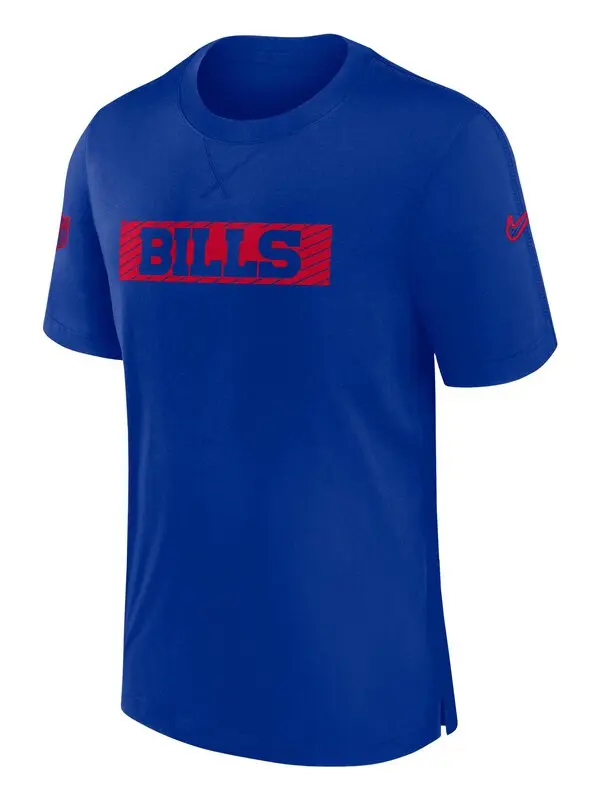 Nike Buffalo Bills Sideline Player Dri-fit Nfl T-shirt - Blue