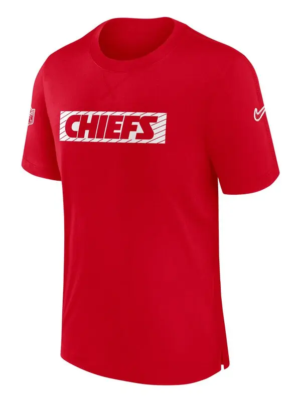 Nike Kansas City Chiefs Sideline Player Dri-fit Nfl T-shirt - Red