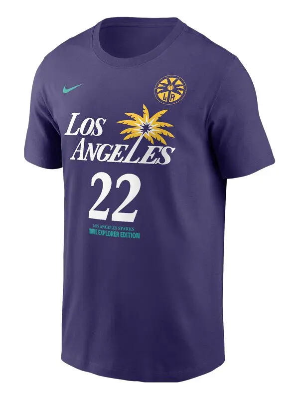 Nike Cameron Brink Los Angeles Sparks Explorer Edition Wnba T-shirt - Purple