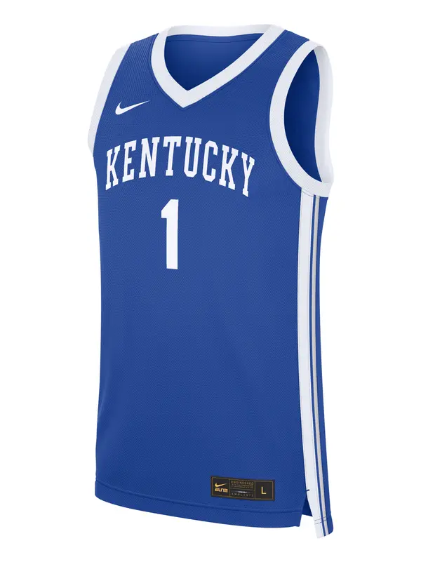 Nike Kentucky Wildcats Replica Basketball Jersey - Blue