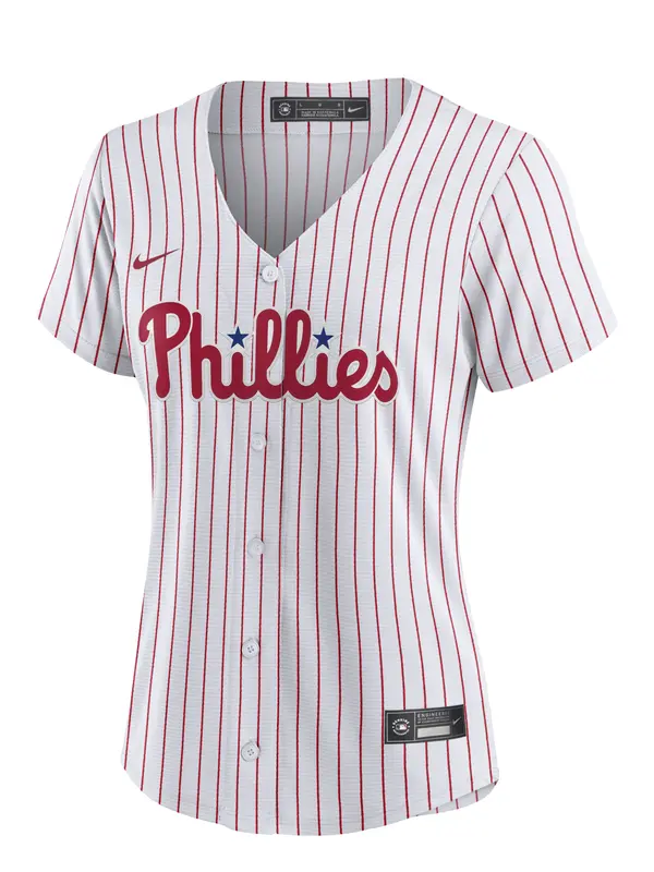 Nike Mlb Philadelphia Phillies Replica Baseball Jersey - White