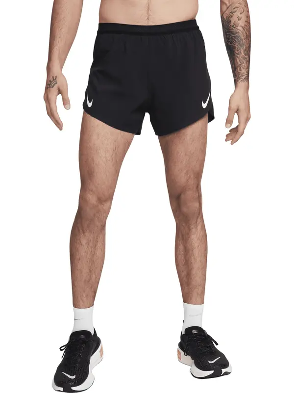 Nike Aeroswift Dri-fit Adv 4" Brief-lined Running Shorts - Black