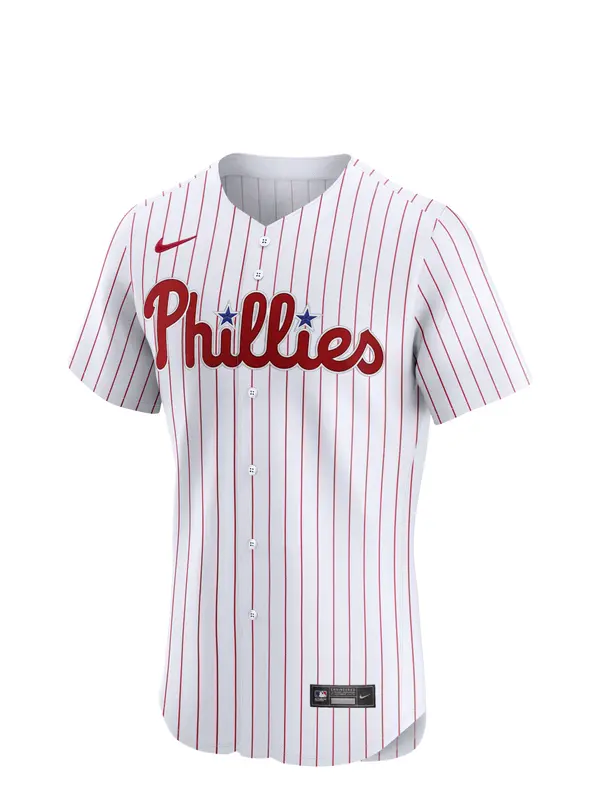 Nike Philadelphia Phillies Dri-fit Adv Mlb Elite Jersey - White