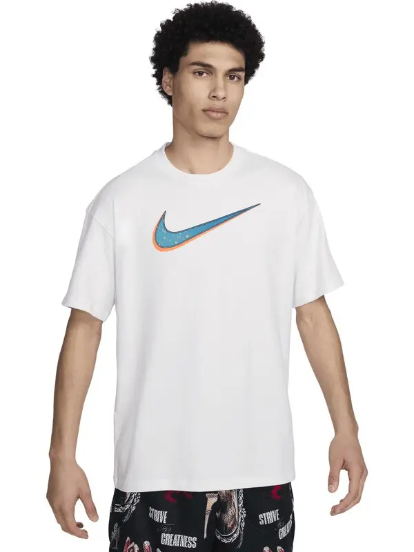 Nike Lebron M90 Basketball T-shirt - White