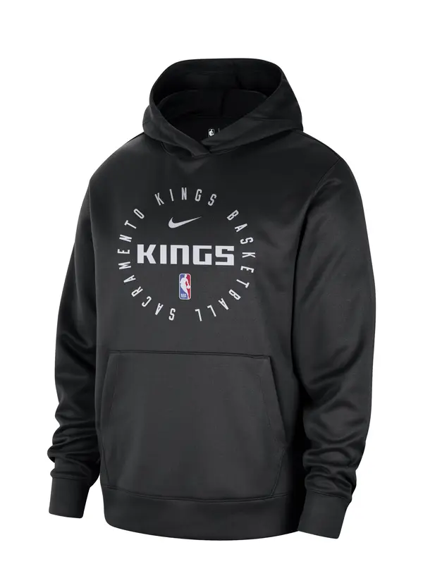 Nike Sacramento Kings Spotlight Dri-fit Nba Pullover Hoodie - Black