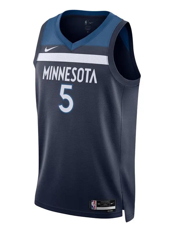 Nike Minnesota Timberwolves Icon Edition Dri-fit Nba Swingman Jersey - Blue